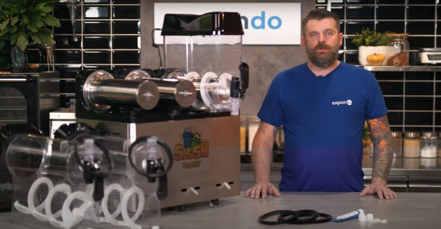 Find out how to deep clean your slush machine | expondo.co.uk